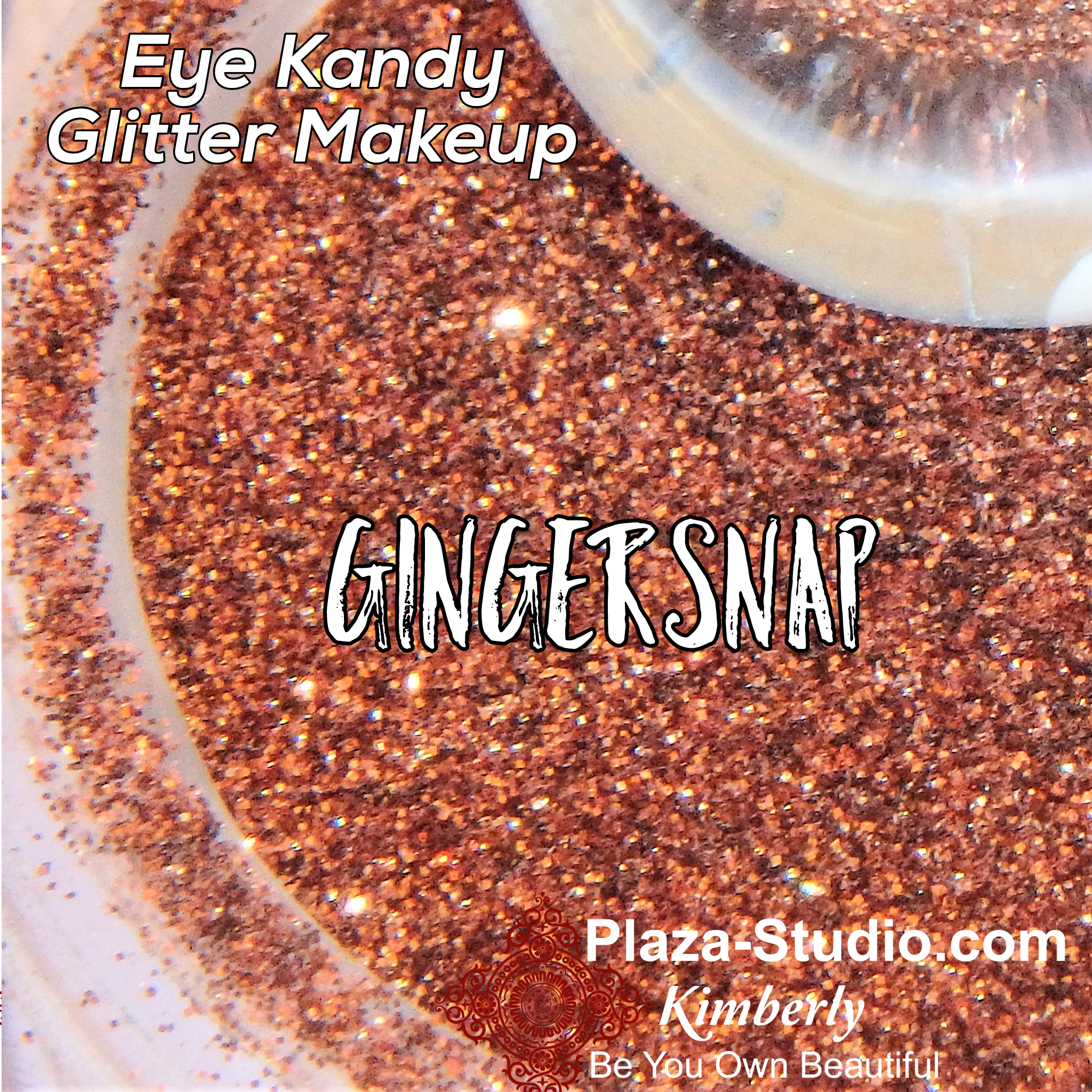Eye Kandy Ginger Snap 24 Super Fine Glitter Makeup | Plaza Studio